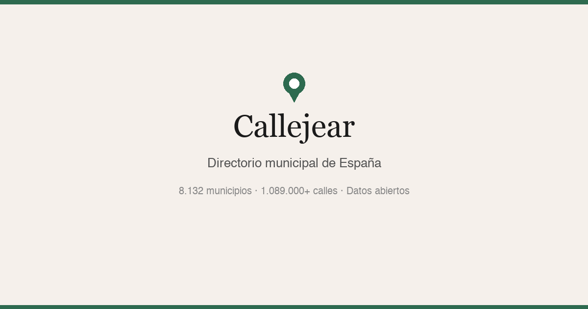 Calle de Juan García Serrano, Boadilla del Monte — CP 28660 — QoL 70/ ...